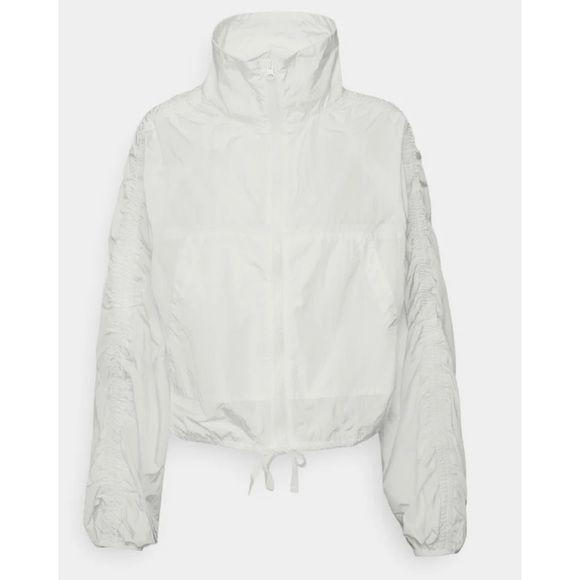 Onzie | Tops | Onzie Parachute White Windbreaker | Poshmark